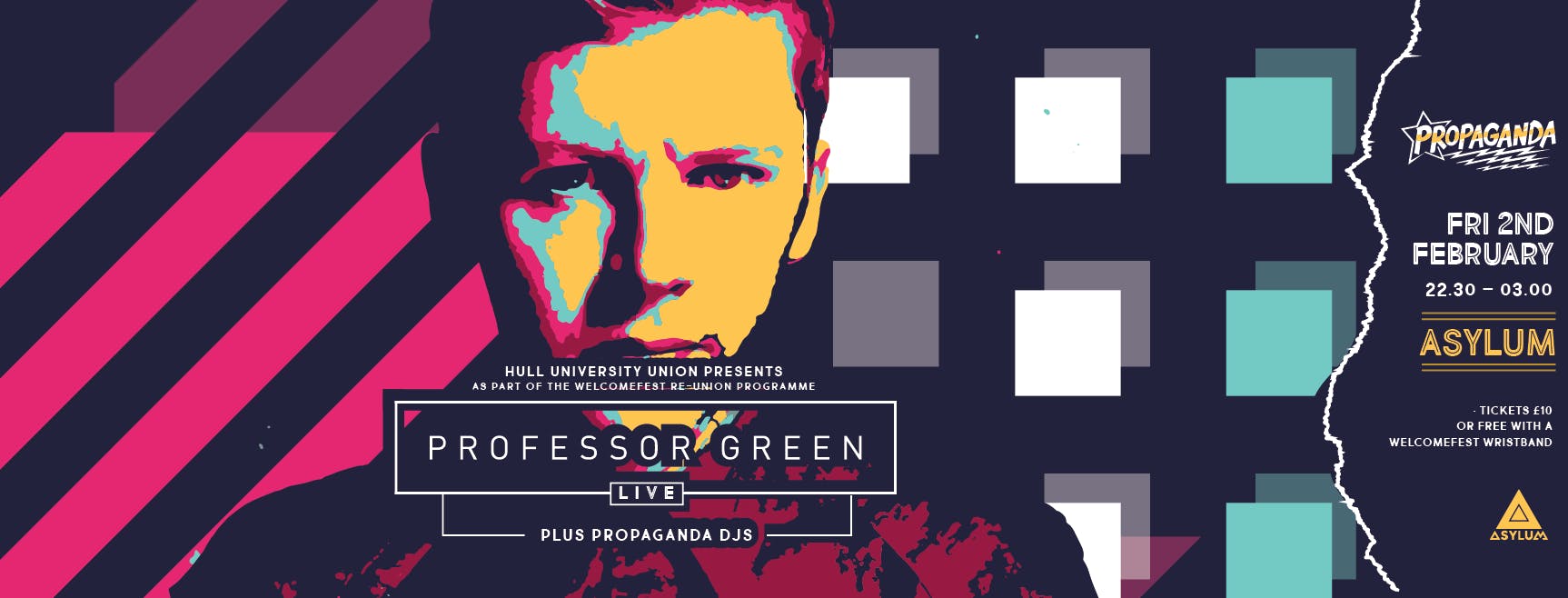 Propaganda featuring Professor Green at Asylum, Hull University Union ...