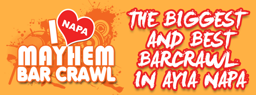 Mayhem Barcrawl Ayia Napa at Tiki Bar, Ayia Napa on 1st Jul 2017 | Fatsoma