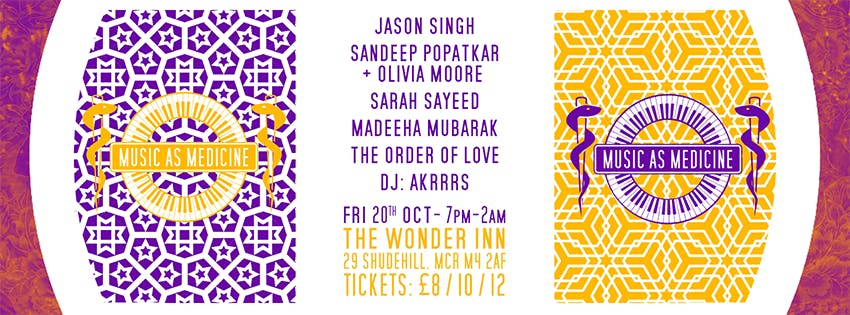Music As Medicine at The Wonder Inn (Organic Cafe), Manchester on 20th ...