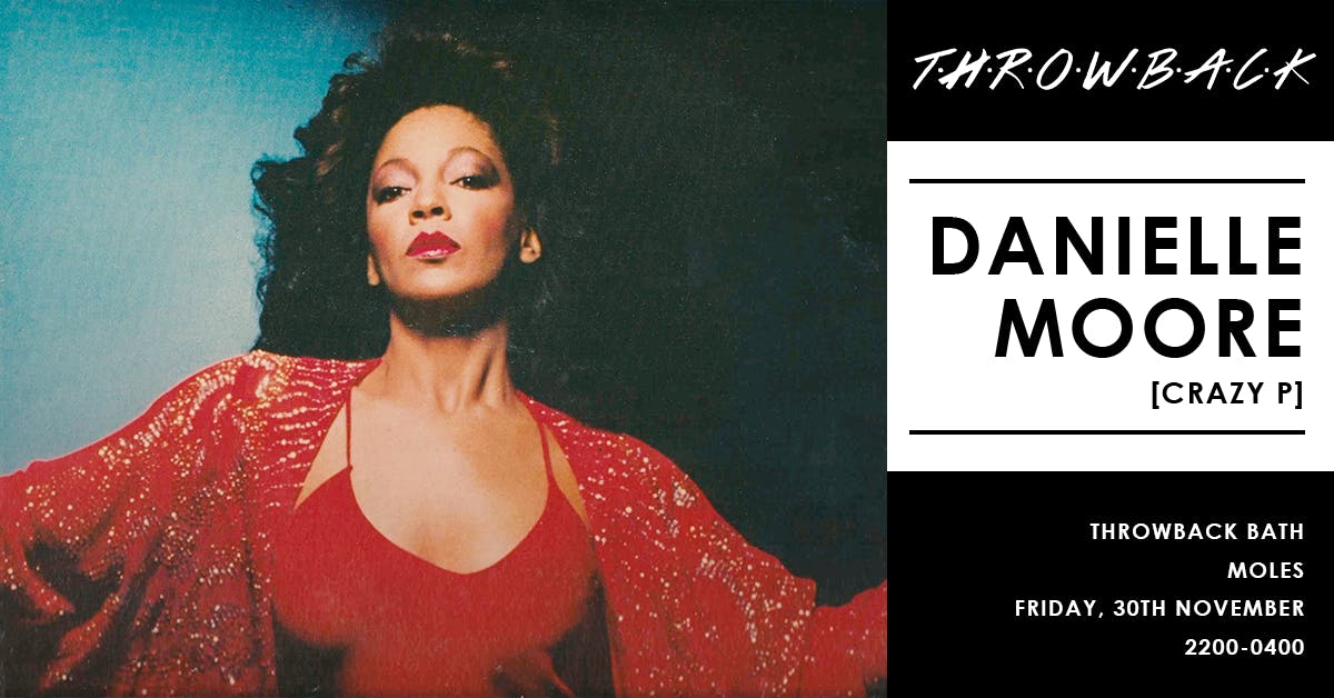 Throwback, Bath: Danielle Moore (Crazy P) at Moles, Bath on 30th Nov ...