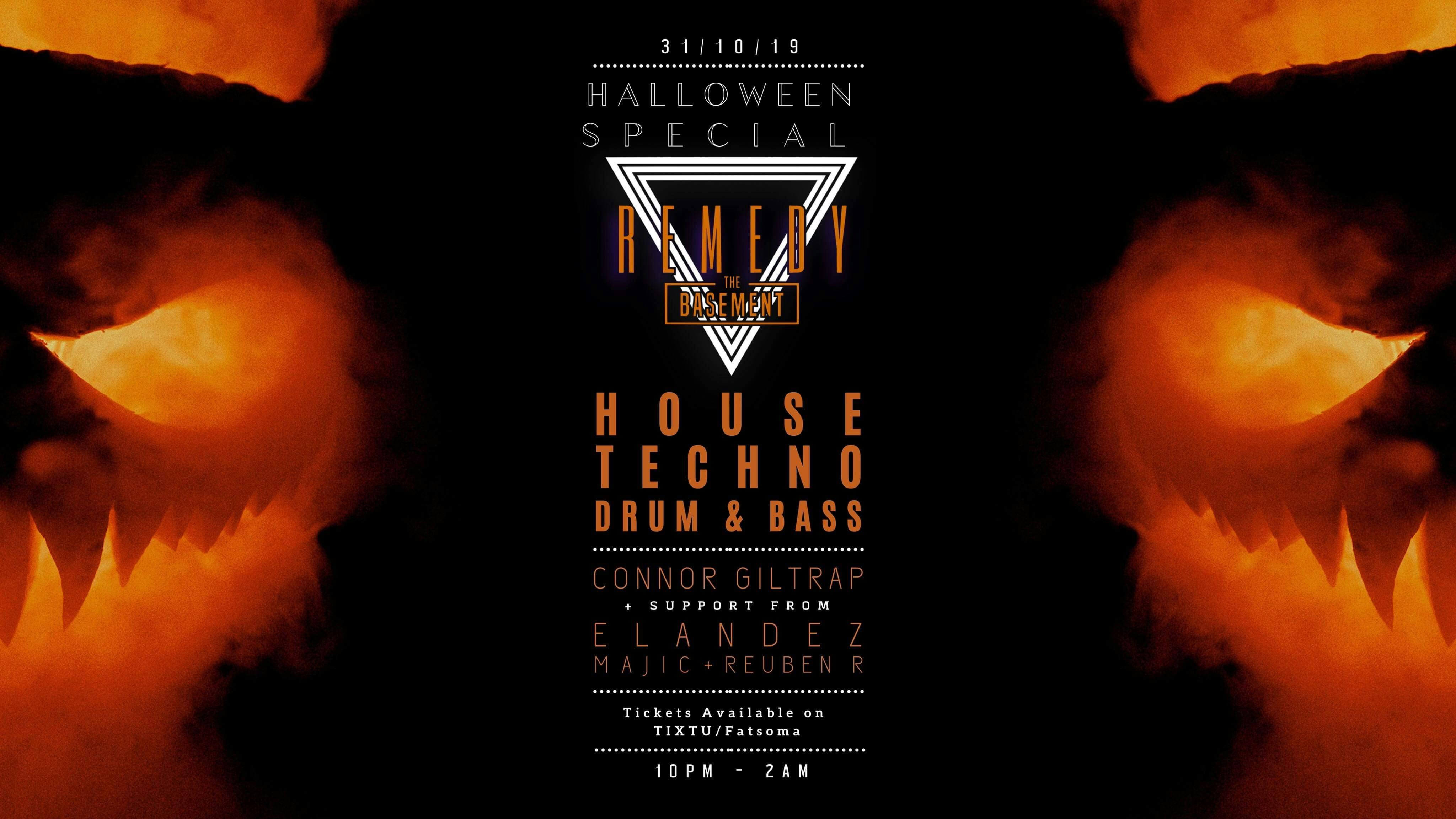 REMEDY: Halloween Special at Rubix Nightclub, Guildford on 31st Oct ...