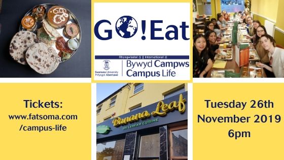 GO!Eat at Banana Leaf at Banana Leaf - Swansea, Swansea on 26th Nov ...