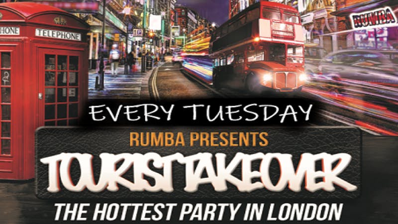 Tourist Takeover at Bar Rumba, London on 9th Jul 2019 | Fatsoma