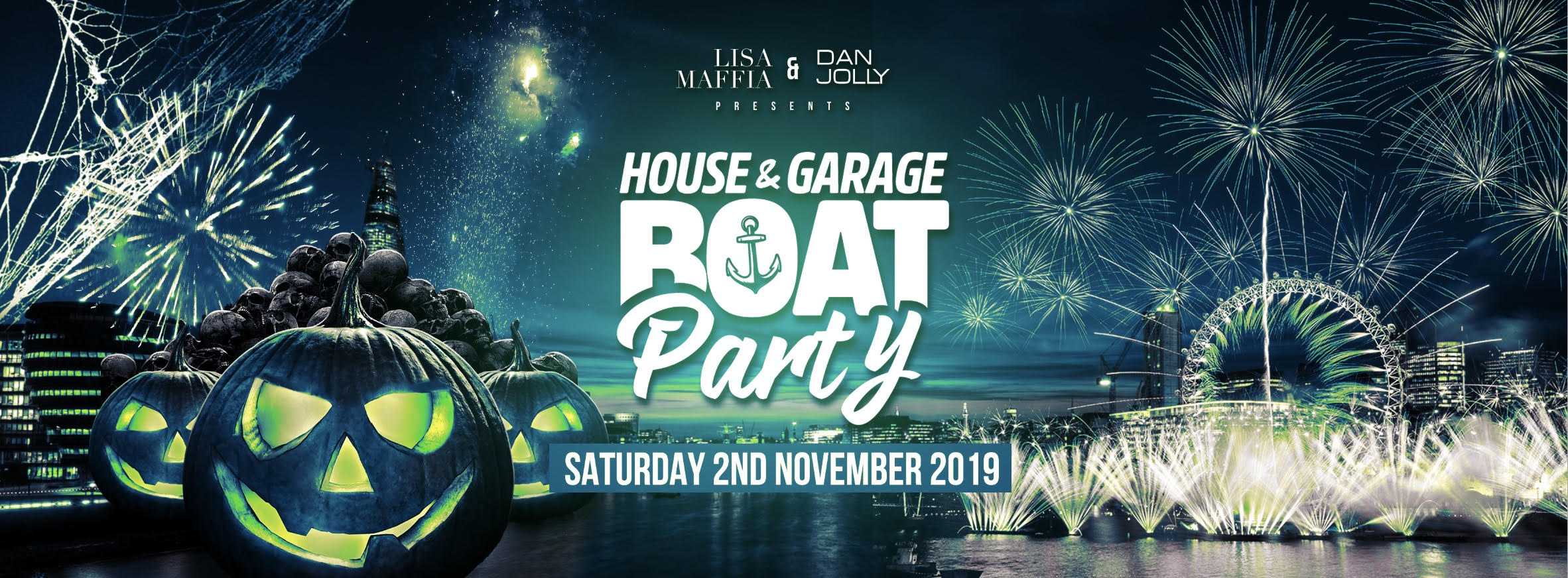 SOLD OUT - UK Garage BOAT PARTY (Halloween Fireworks Night ) at Coca ...