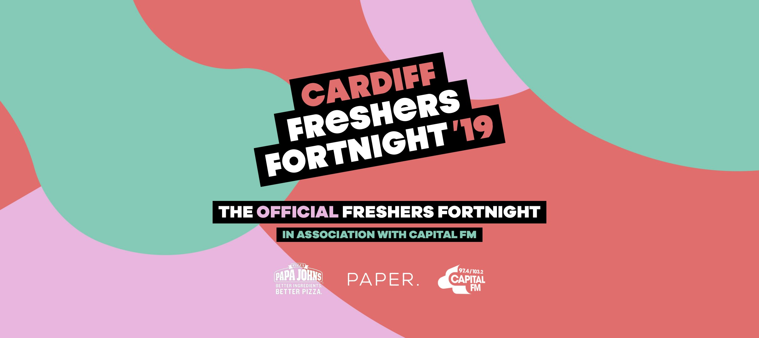 Official Cardiff Freshers Fortnight 2019 - Paper Agency