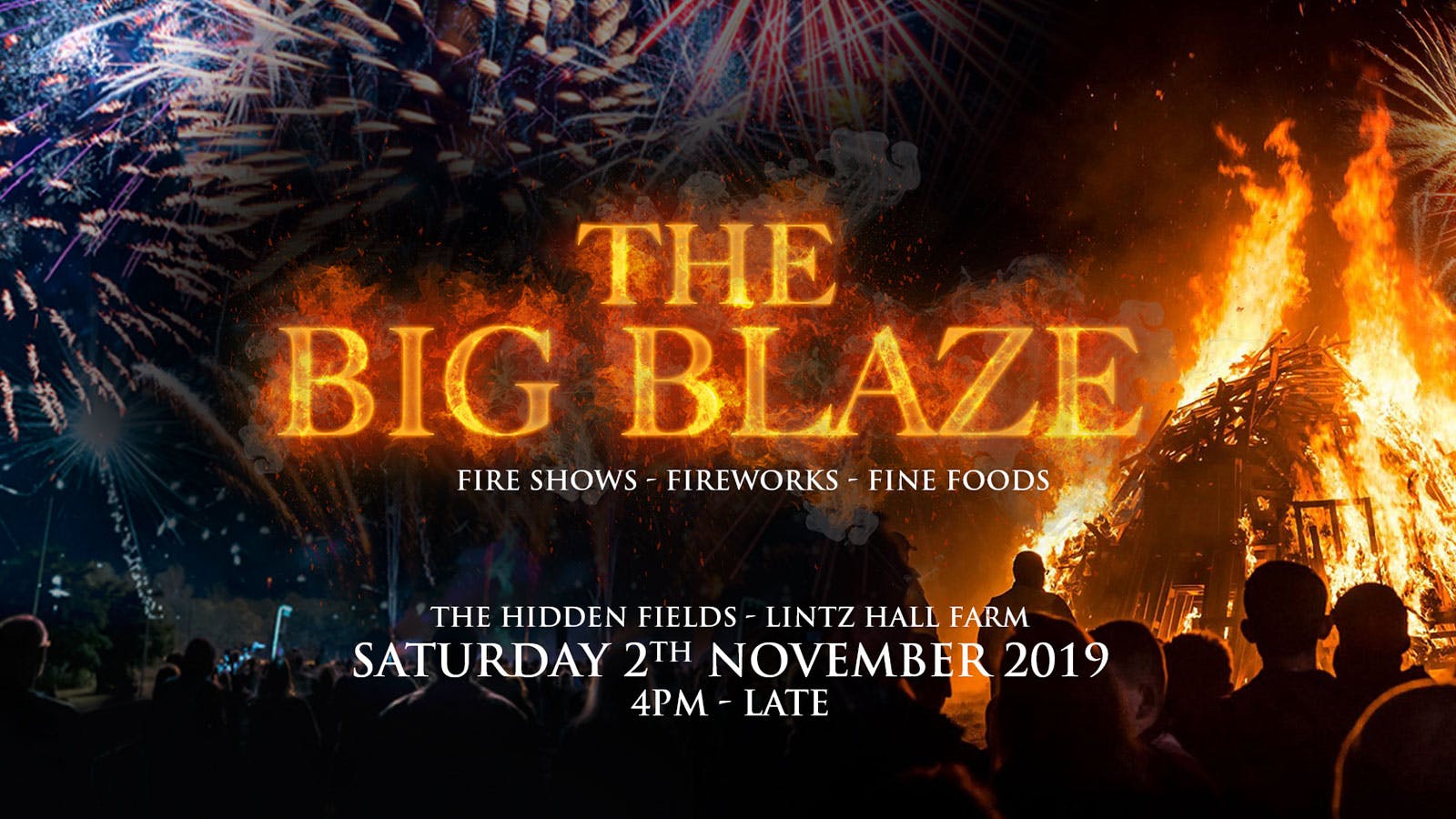 The Big Blaze - Family Bonfire Night at Lintz Hall Farm, Newcastle upon ...