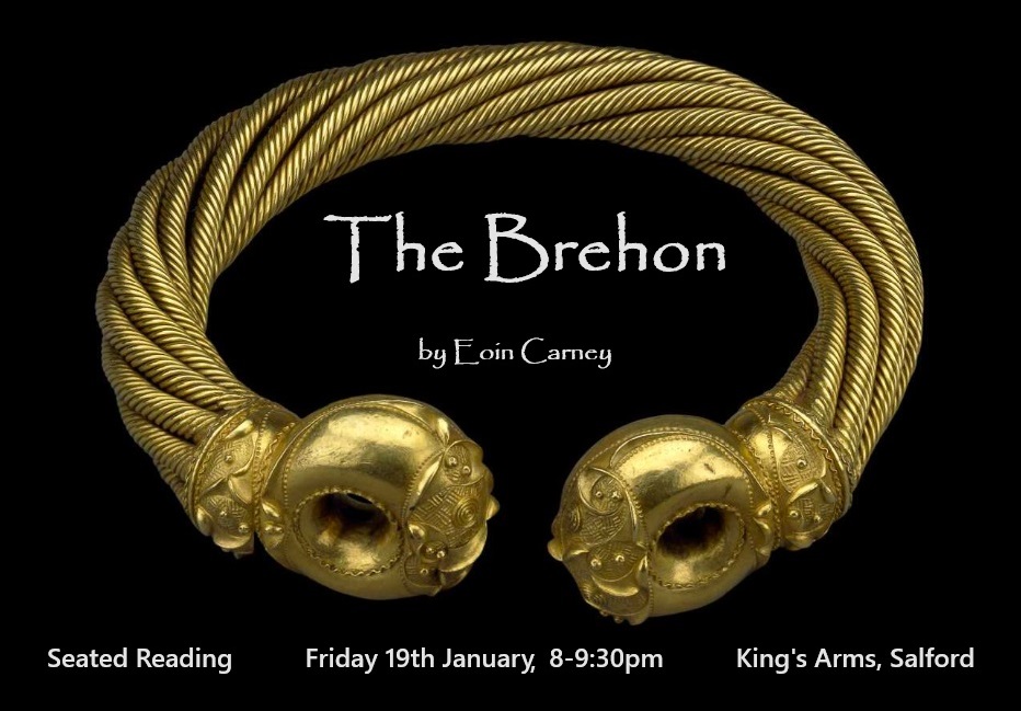 THE BREHON - Seated Reading at The Kings Arms, Salford on 19th Jan 2024 ...