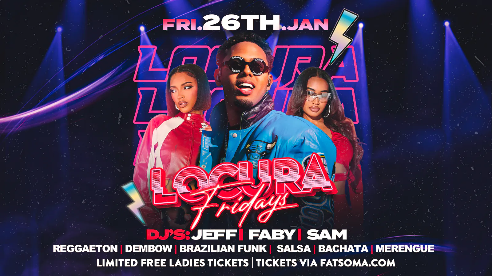LOCURA FRIDAYS @PARADISE - !!TICKETS SELLING FAST!! at Paradise London ...