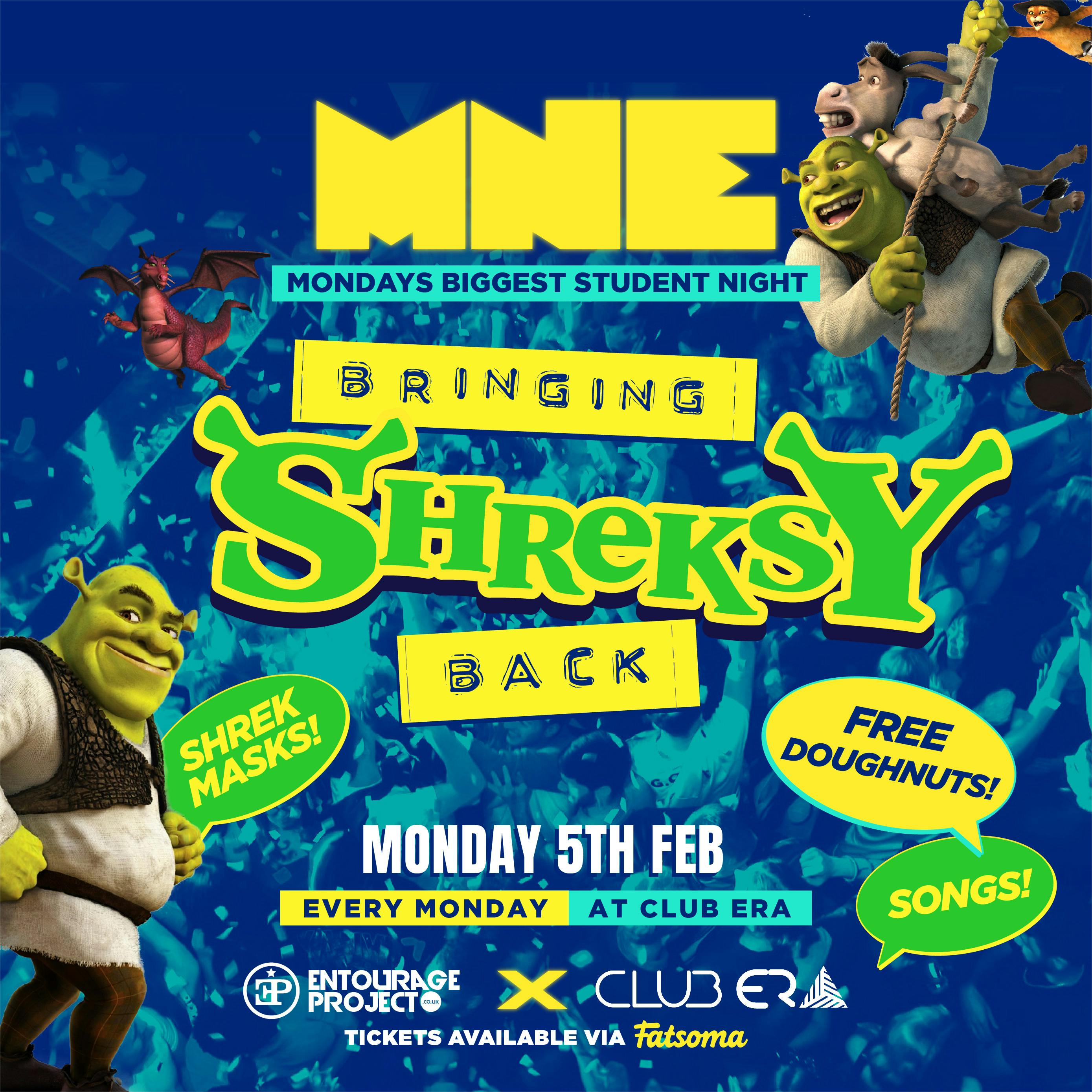 MNE - Bringing Shreksy Back 💚 at Club Era, Reading on 5th Feb 2024 ...