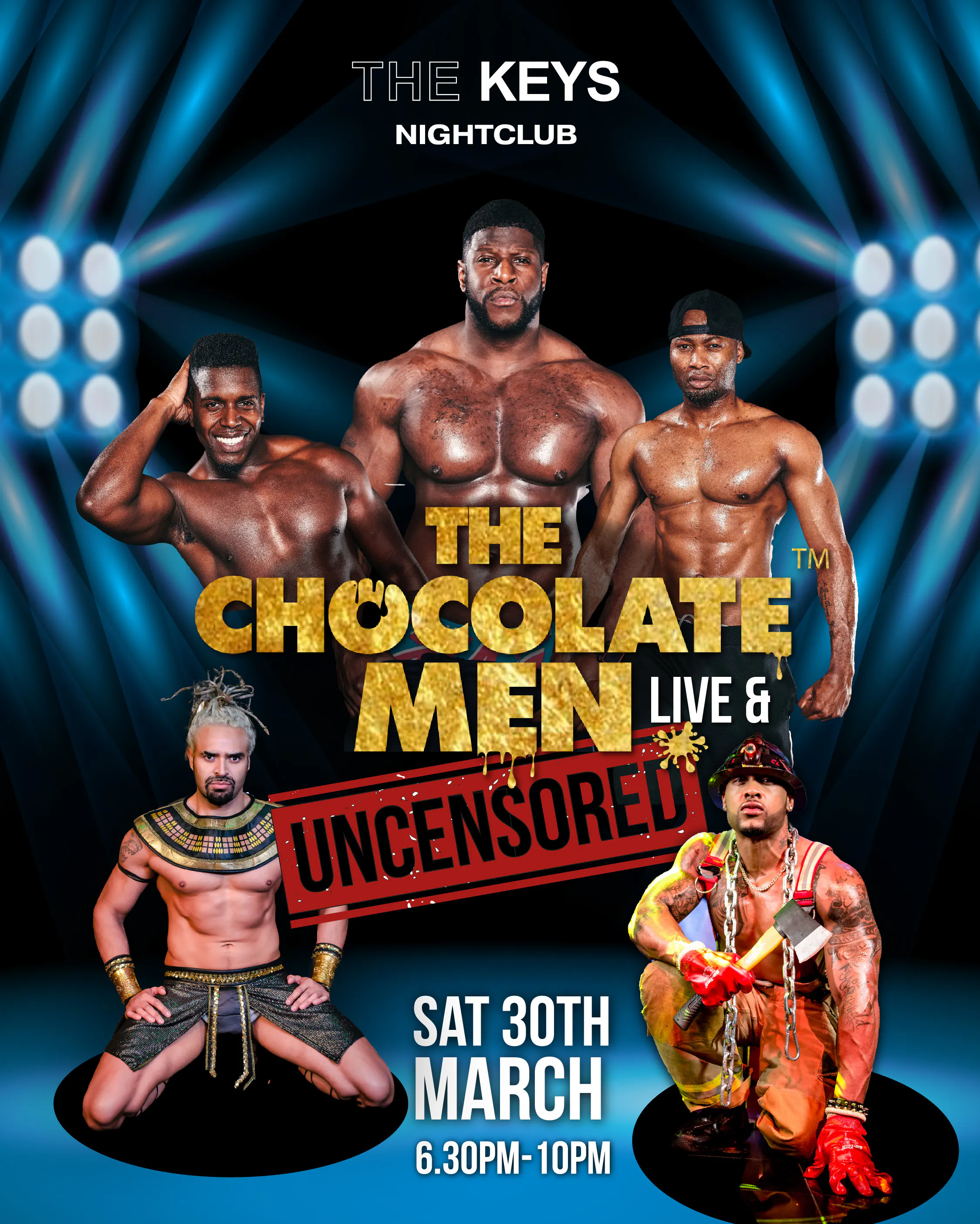 THE CHOCOLATE MEN | LIVE & UNCENSORED at The Keys Yarm, Yarm on 30th ...