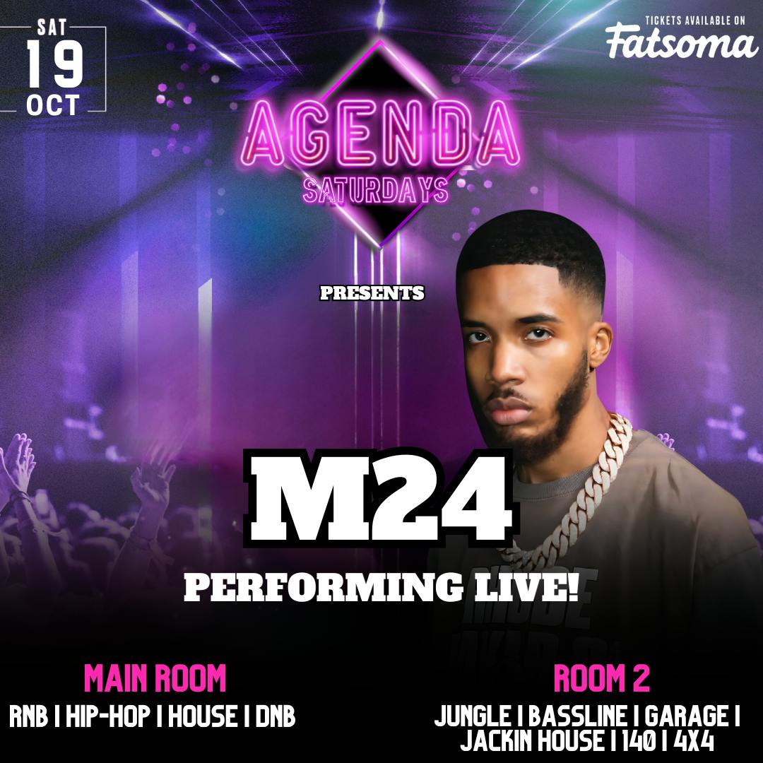 AGENDA SATURDAY VIP M24 BOOTHS at Club Era, Reading on 19th Oct | Fatsoma