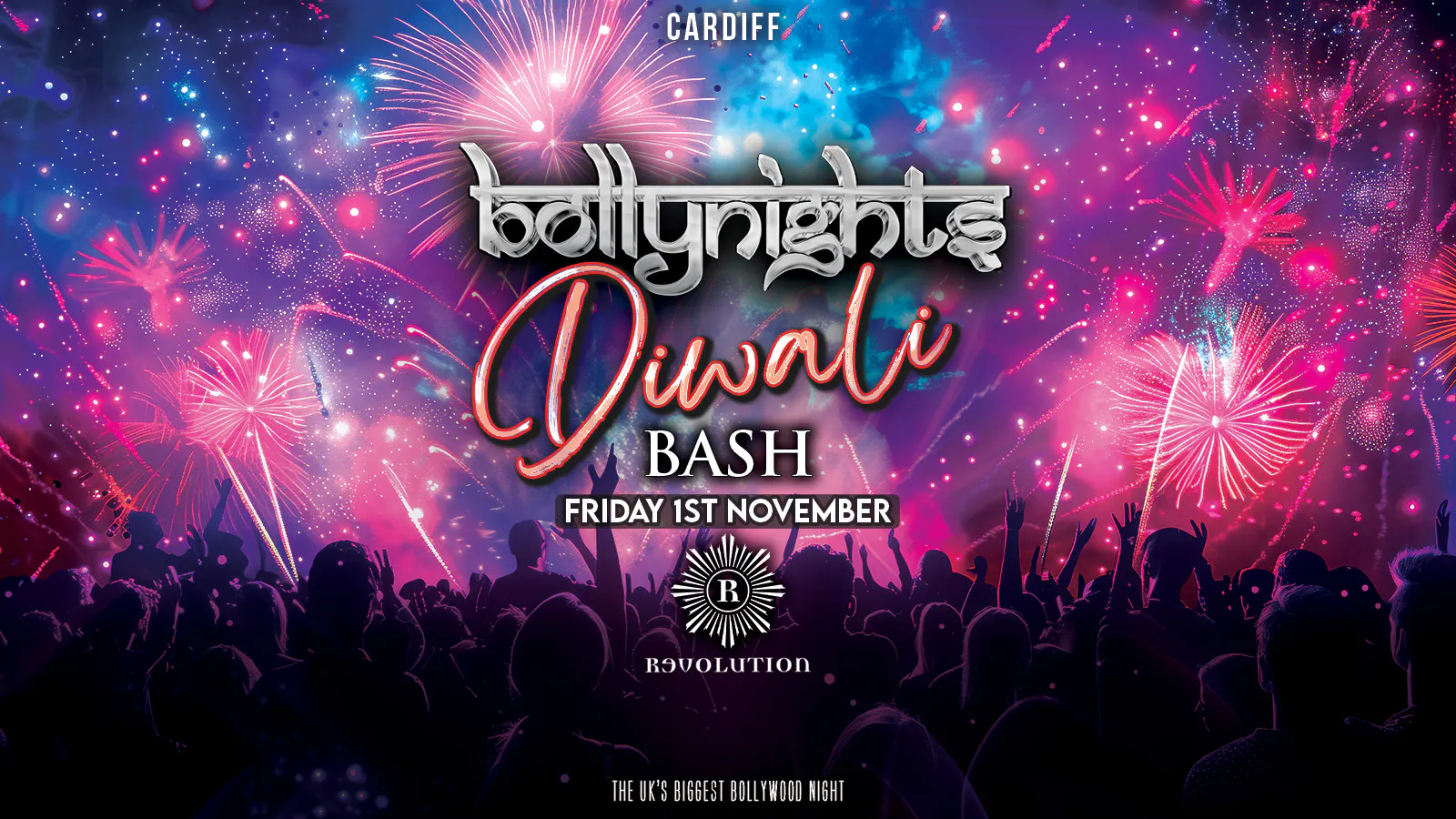 Bollynights Cardiff - Friday 1st November | Diwali bash | Revolution ...