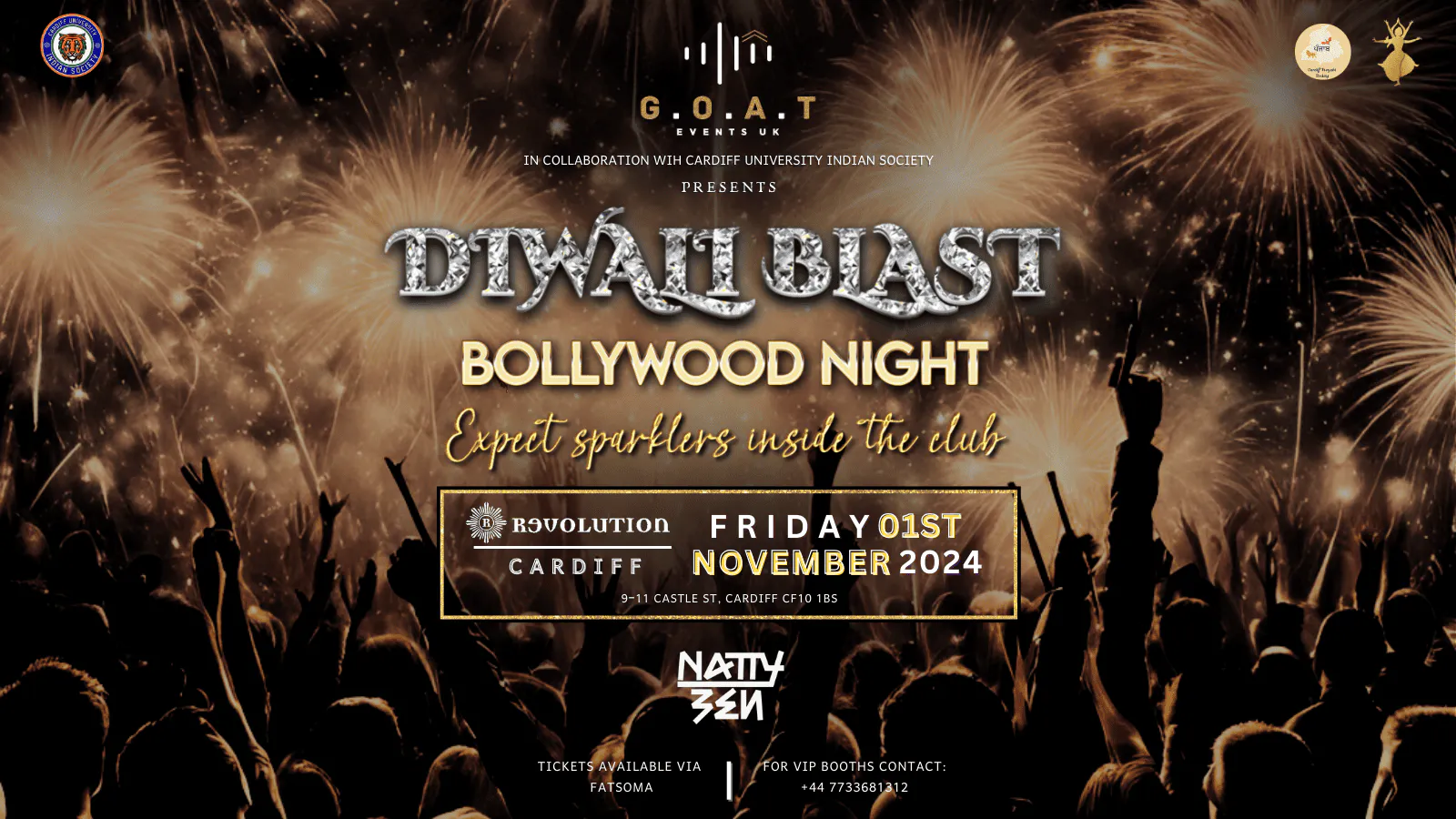 BOLLYWOOD DIWALI BLAST- CARDIFF'S BIGGEST DIWALI NIGHT at Revolution ...