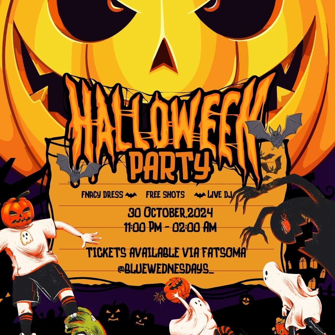 👻 HALLOWEEN 👻 - 💙 Blue Wednesday 💙 at Blue Check - Wembley, Wembley on ...