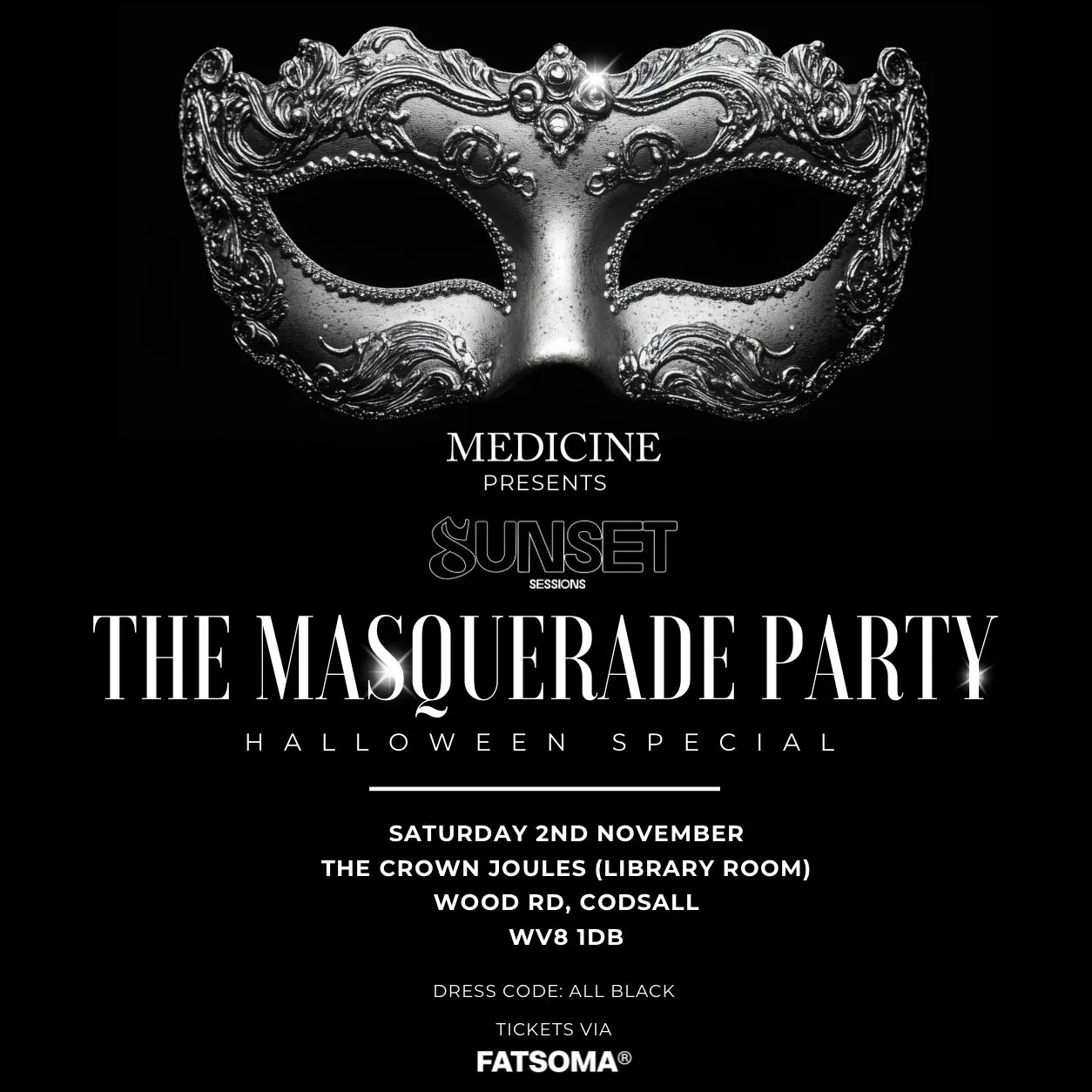 SUNSET SESSIONS PRESENTS - THE MASQUERADE PARTY (HALLOWEEN SPECIAL) at ...