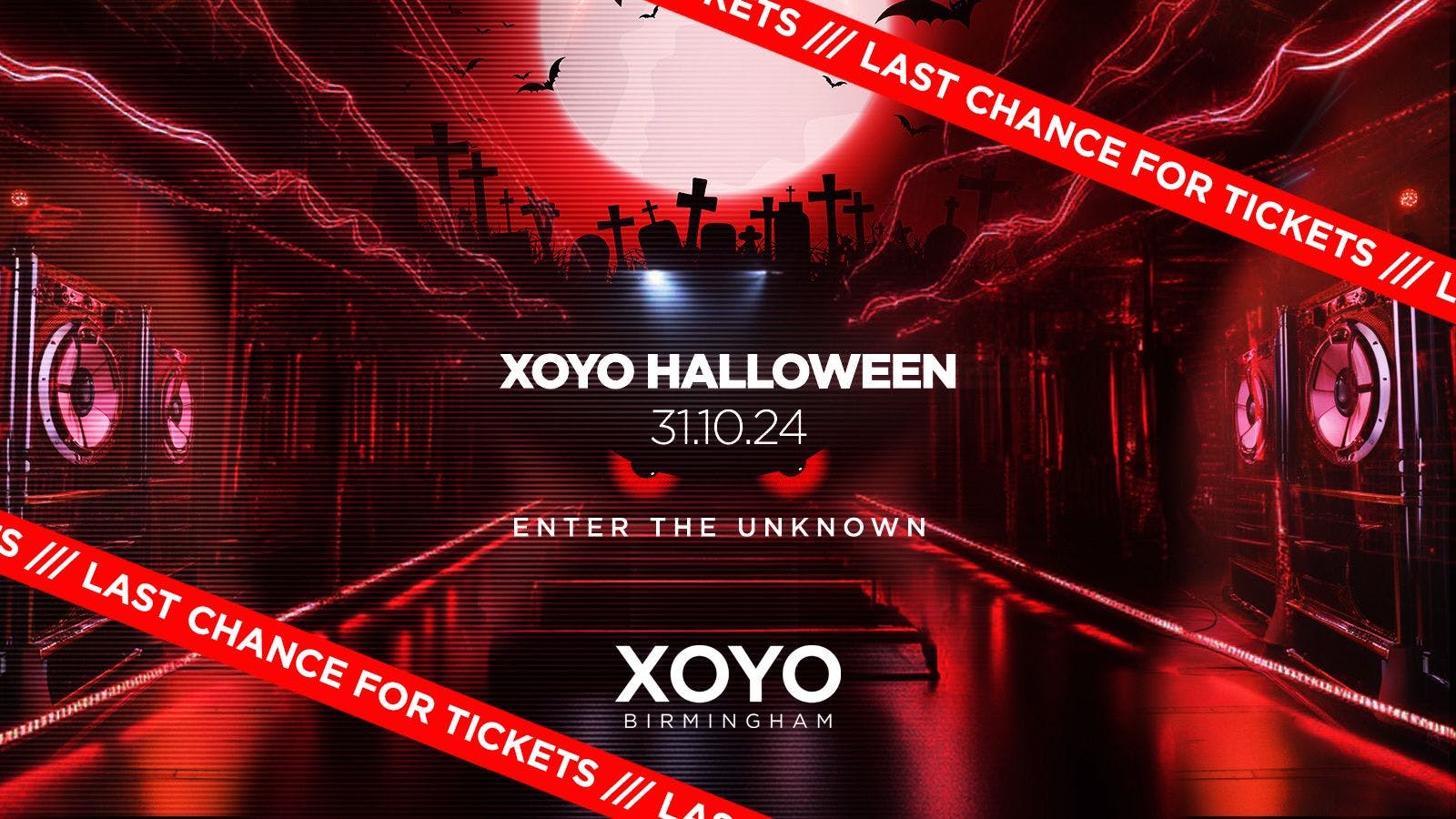 XOYO Halloween: 31.10.24 [FINAL 40 TICKETS!] at XOYO BIRMINGHAM ...