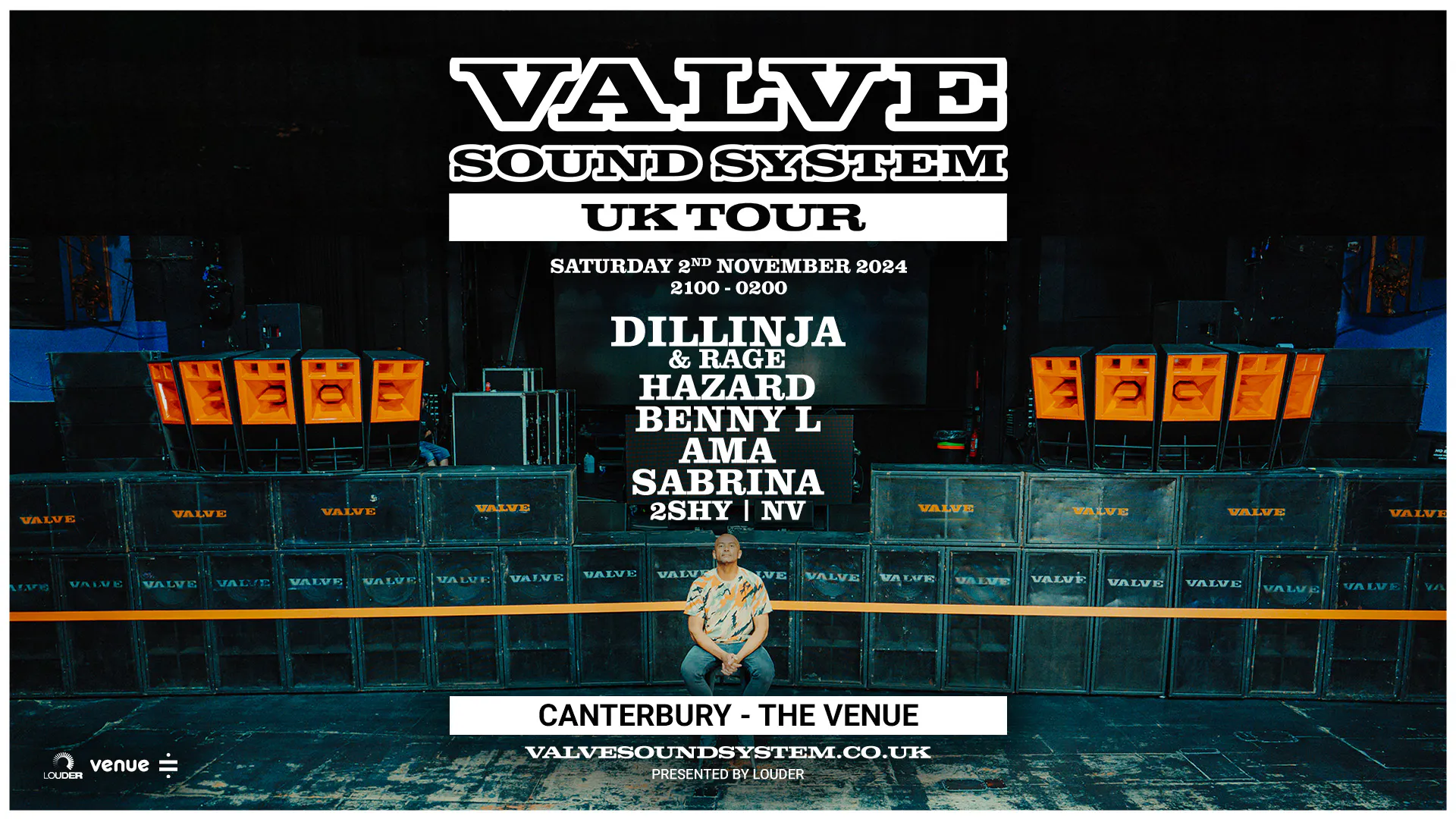 VALVE SOUND SYSTEM TOUR - CANTERBURY at The Venue, Canterbury on 2nd ...