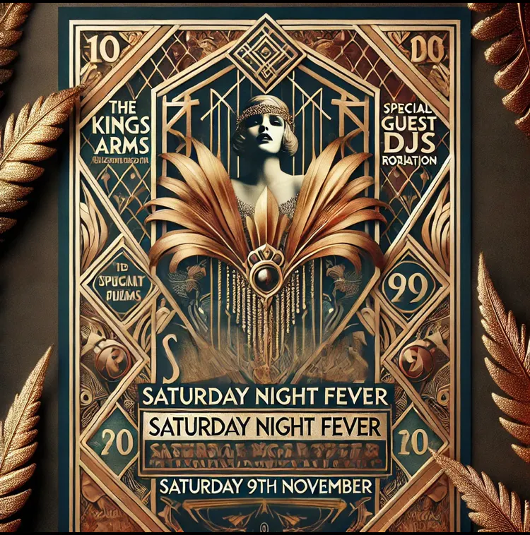 Saturday Night Fever @ The Kings Arms at The Kings Arms, Pub ...