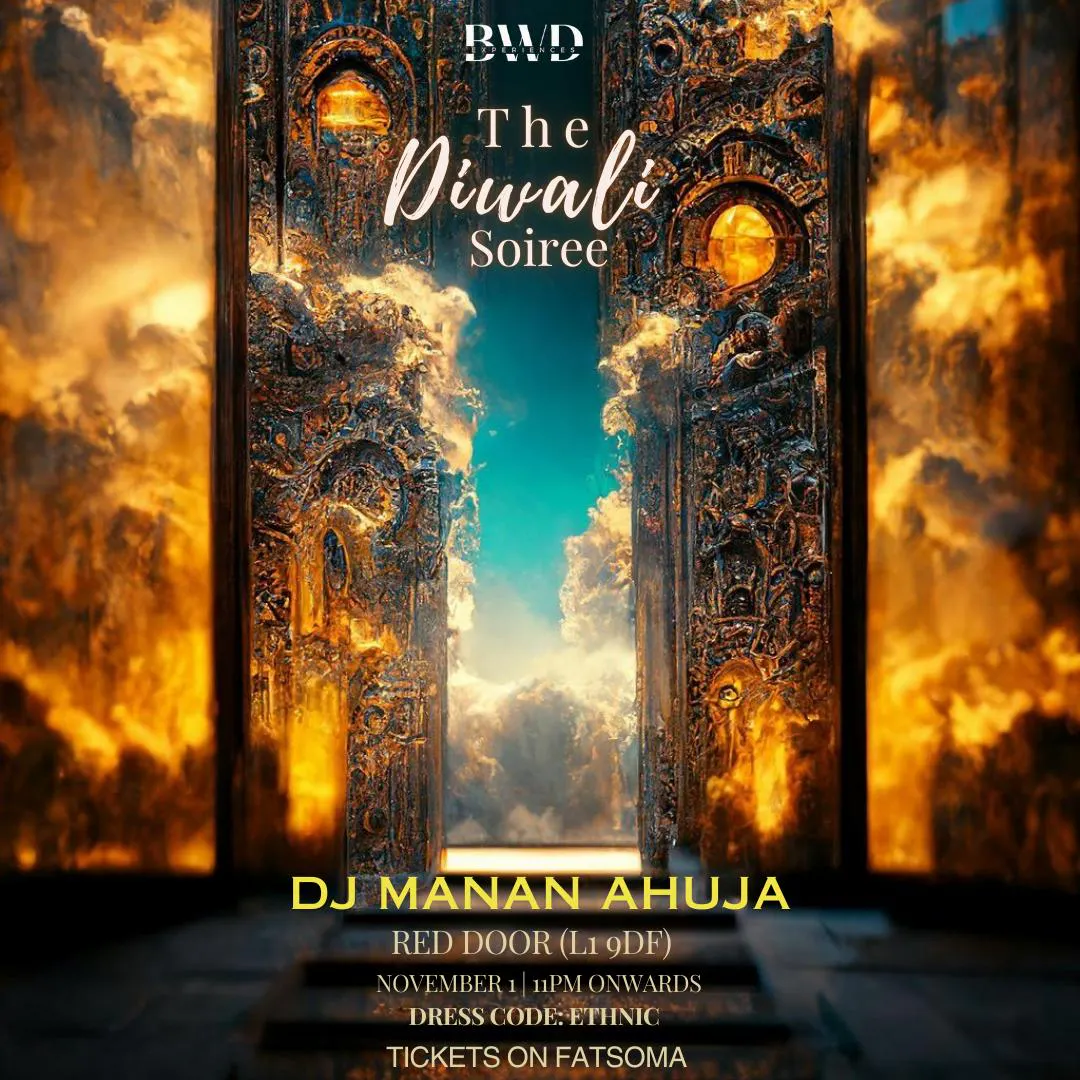 BWD Diwali Soiree at Red Door, Liverpool on 1st Nov 2024 | Fatsoma