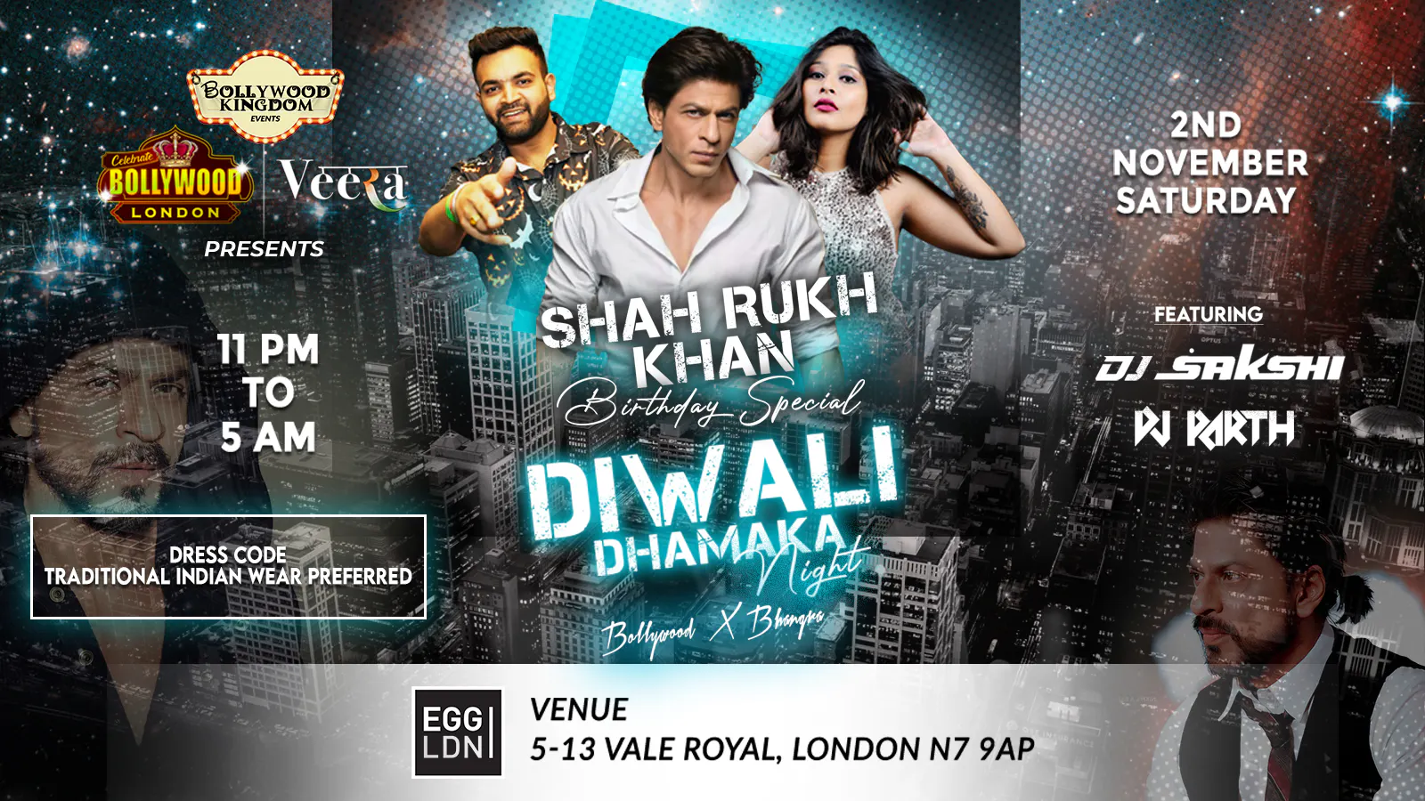 DIWALI DHAMAKA NIGHT at Egg London Nightclub, London on 2nd Nov 2024 ...