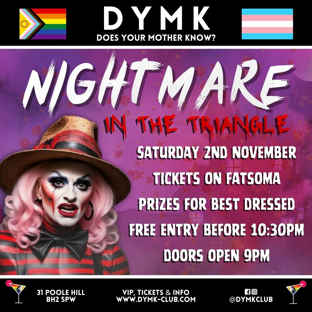 Nightmare In The Triangle - DYMK SATURDAYS - DYMK Nightclub at DYMK ...