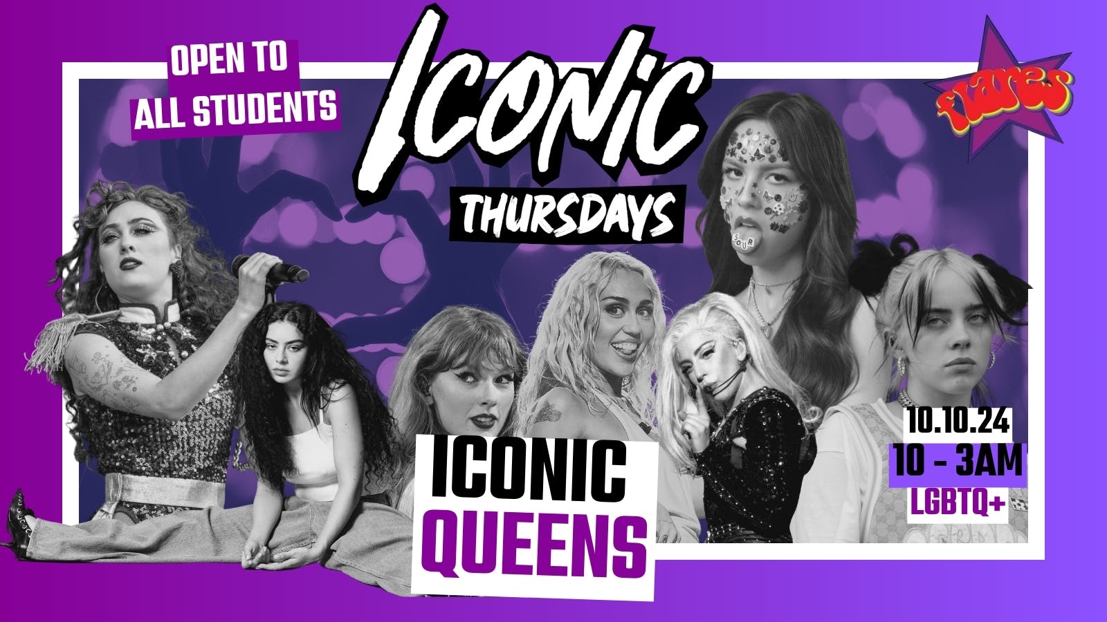 ICONIC QUEENS Special | Thursdays at Flares at Flares - York, York on ...