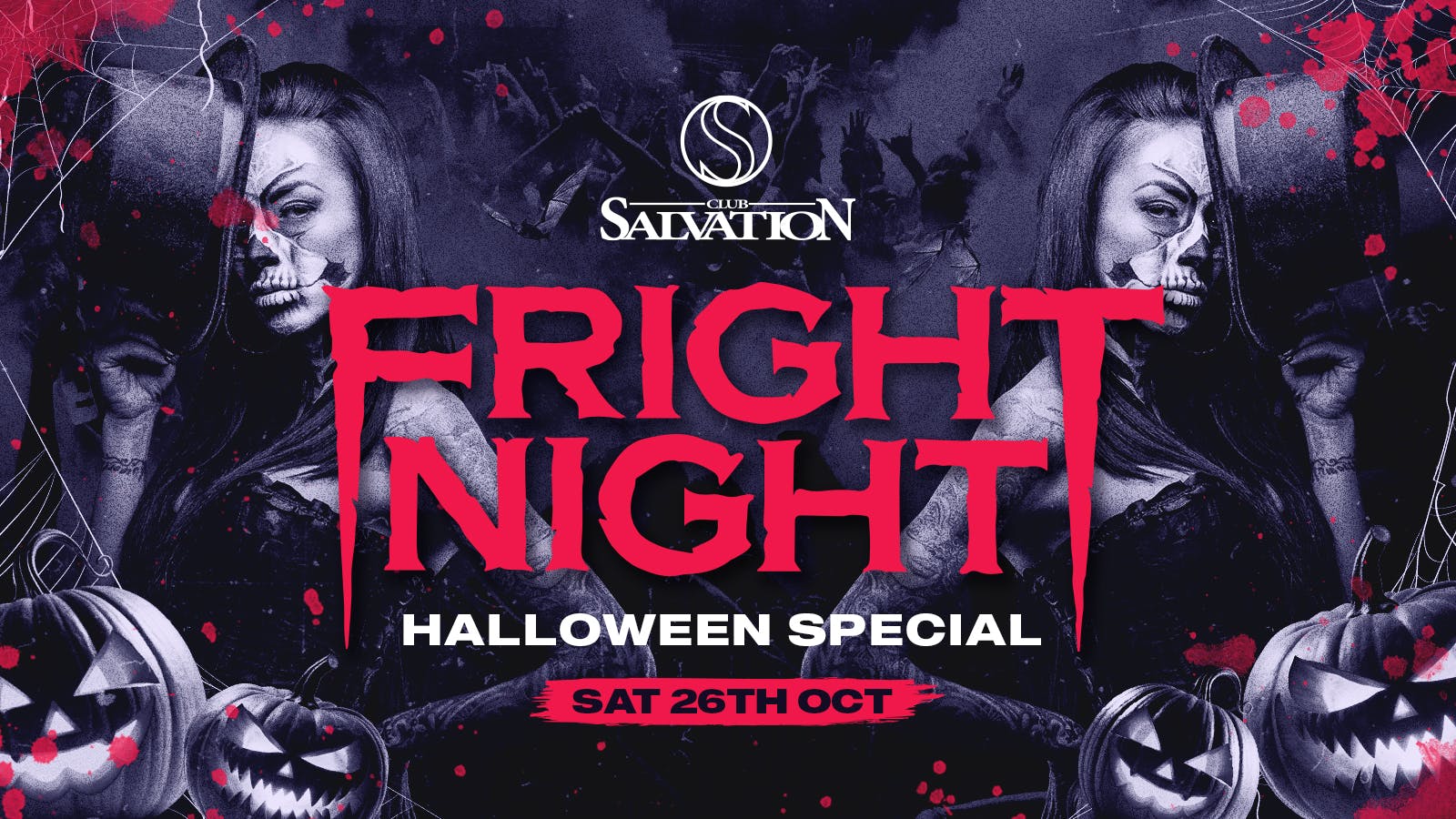 SALVATION SATURDAYS: Fright Night 👻 at Club Salvation, York on 26th Oct ...