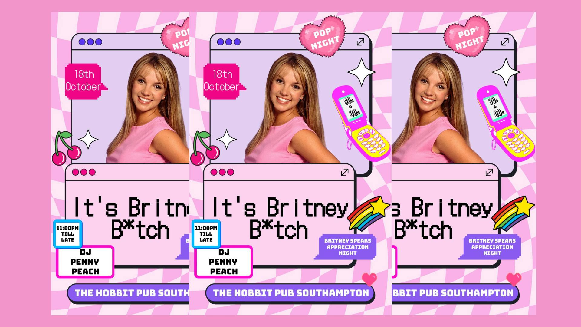 It's Britney B*tch - Pop Night at The Hobbit Pub, Southampton on 18th ...