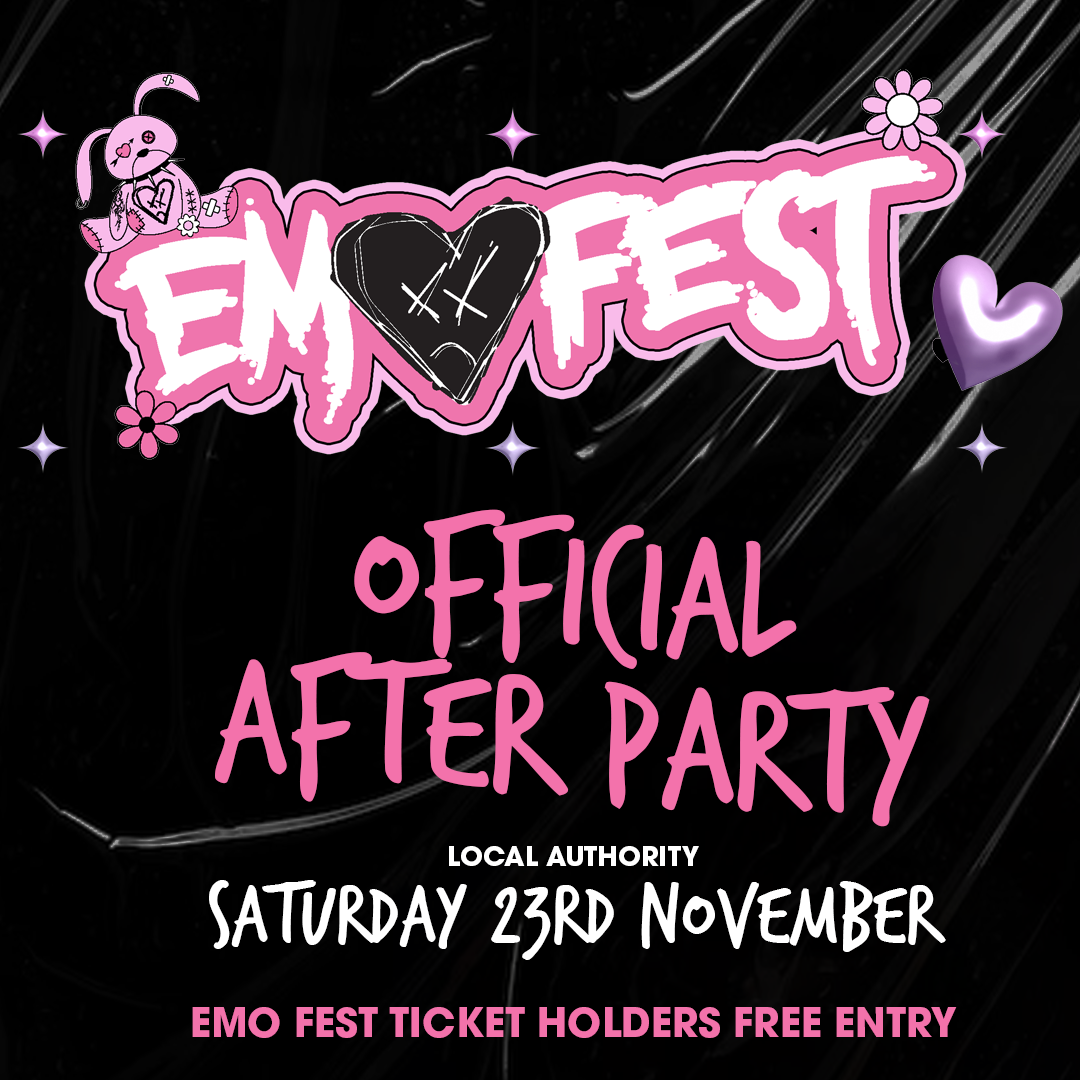 Emo fest After Party at Corporation, Sheffield on 23rd Nov 2024 | Fatsoma