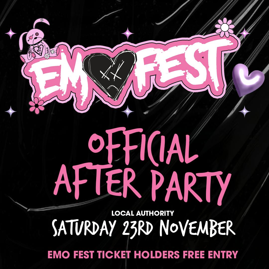 Emo fest After Party at Corporation, Sheffield on 23rd Nov 2024 | Fatsoma
