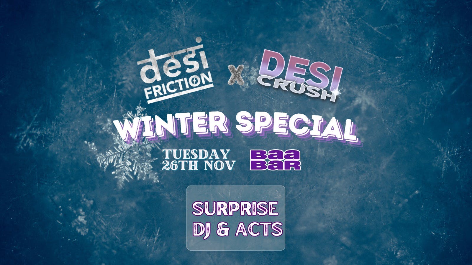 DESI CRUSH PRESENTS MID-TERM SPECIAL | NOTTINGHAM at Baa Bar ...