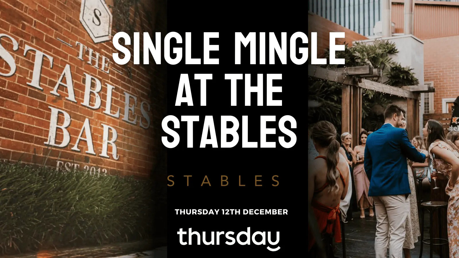 Thursday | The Stables Bar | Perth at The Stables, Perth on 12th Dec ...