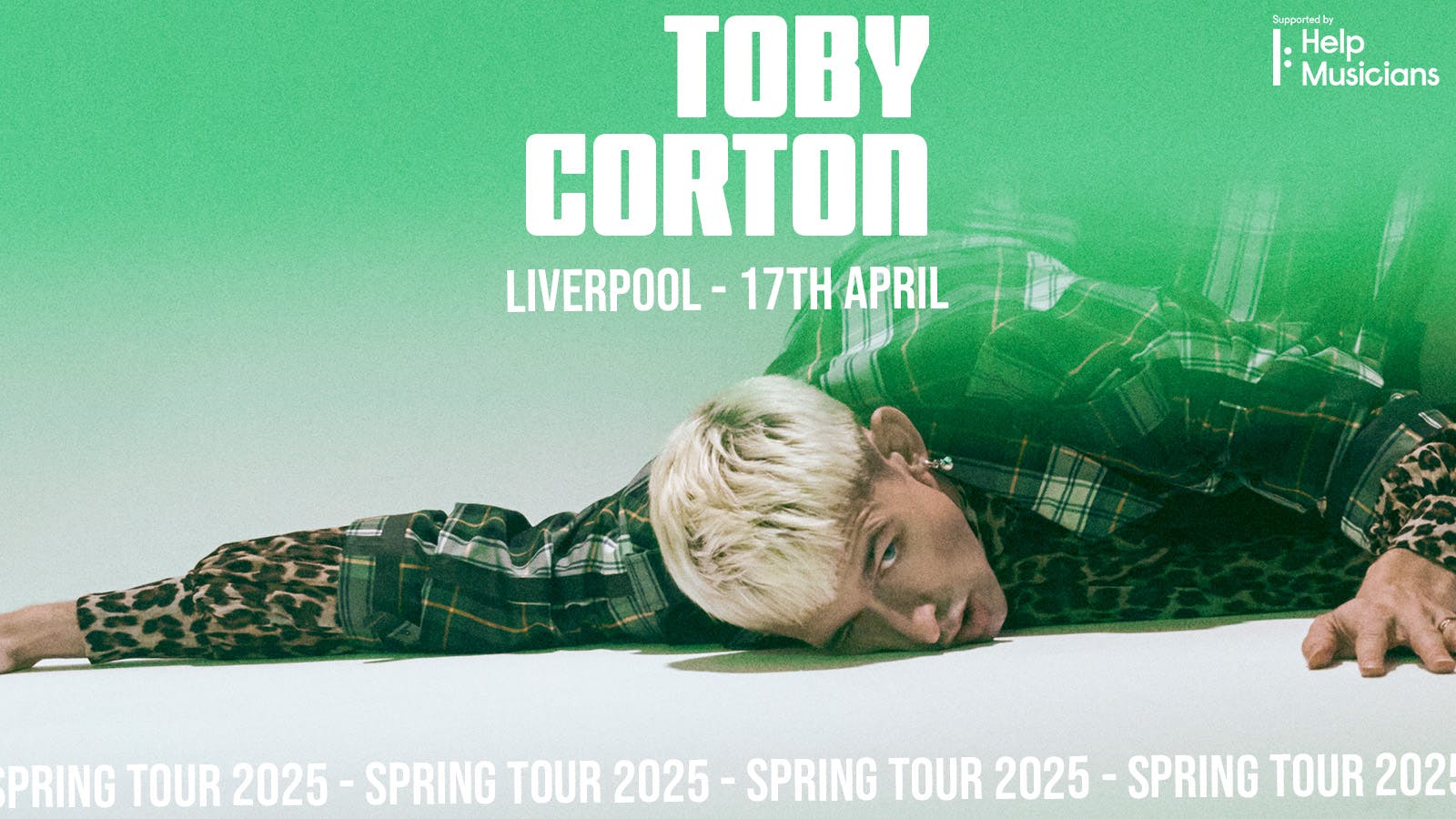 Toby Corton - Spring Tour 2025 at Kazimier Stockroom, Liverpool on 17th Apr | Fatsoma