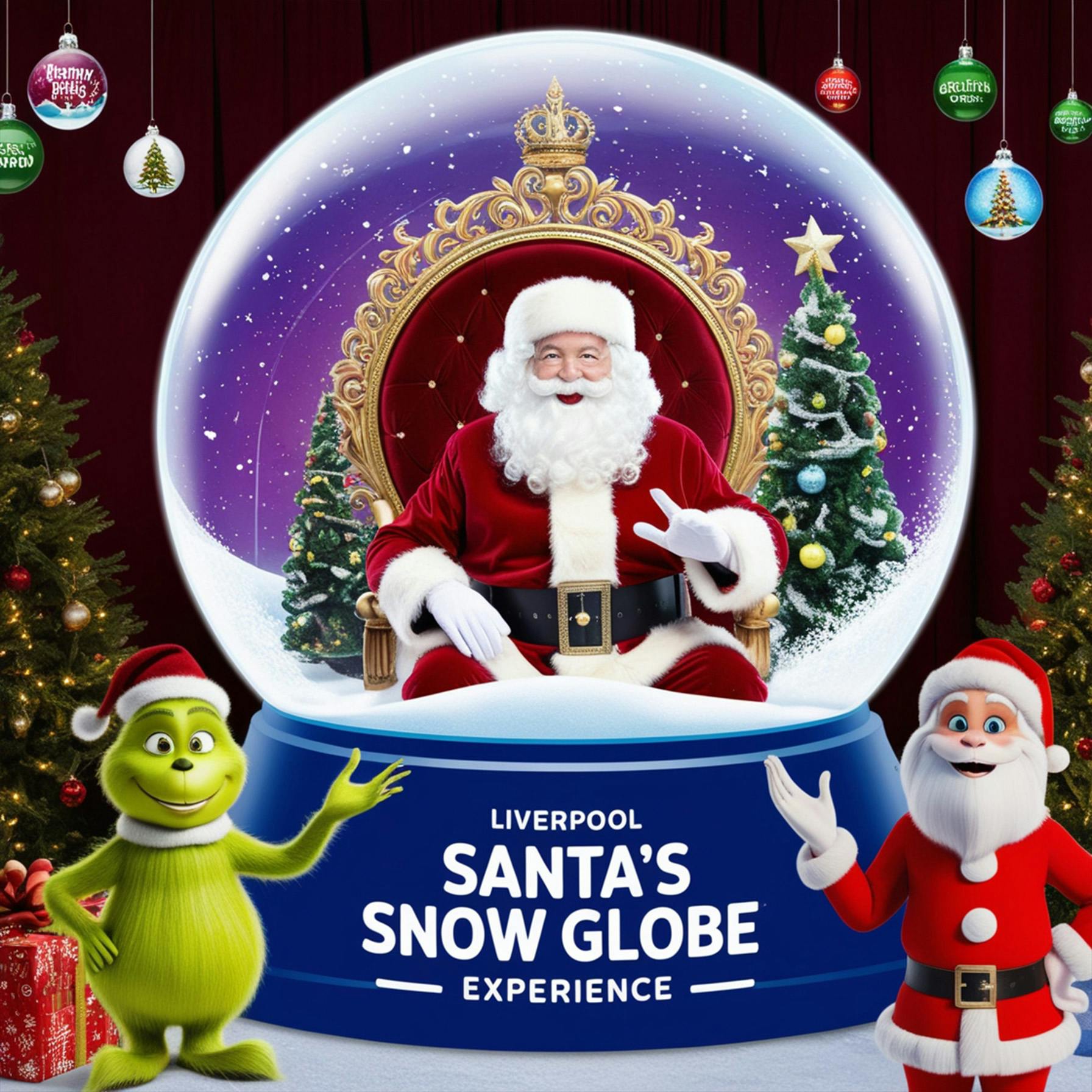 Santa's Snow Globe Experience Liverpool - 8th Dec at The Garden @ Wav ...