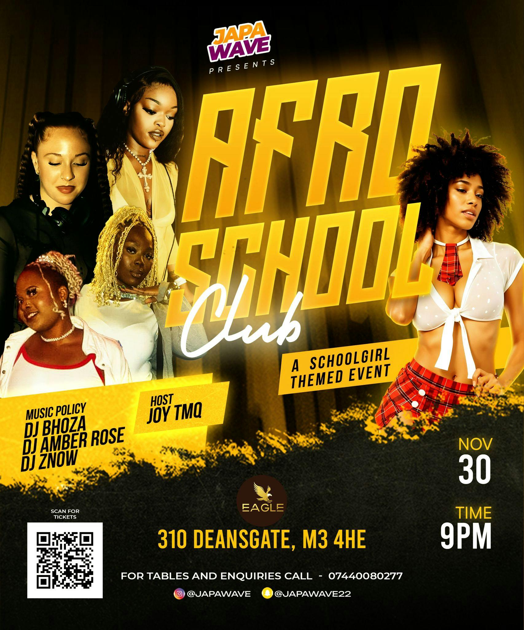 AFRO SCHOOL CLUB - Afrobeats/HipHop/Amapiano/RnB at Eagle Bar Deansgate ...
