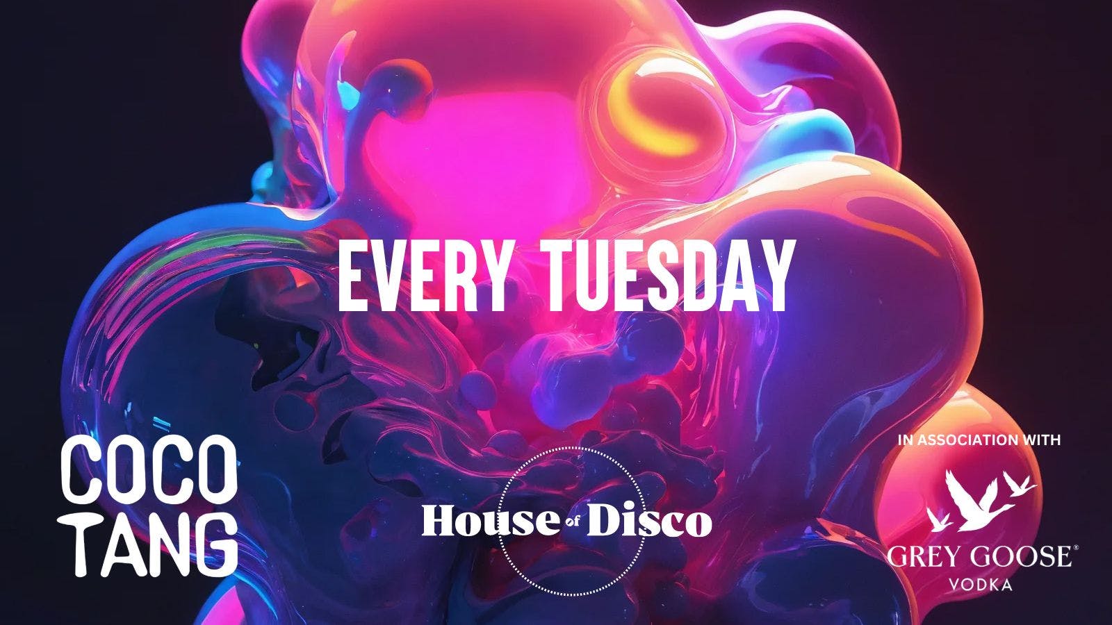 House of Disco - Every Tuesday FT. SAM SAX! 🎷 at Coco Tang - Cocktail ...