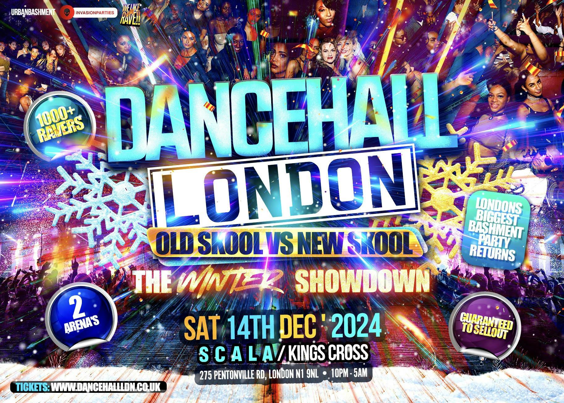 DANCEHALL LONDON - THE SUPER BASHMENT PARTY at Scala, London on 14th Dec 2024 | Fatsoma