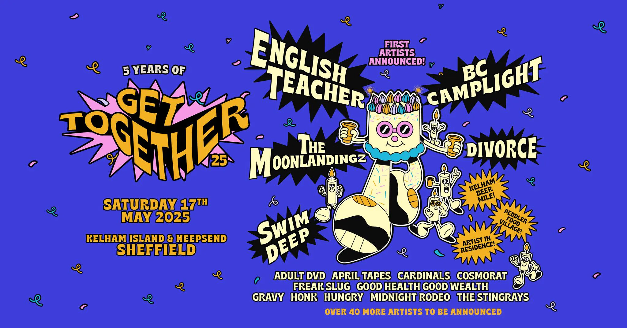 Get Together Festival 2025 at Yellow Arch Studios, Sheffield on 17th ...
