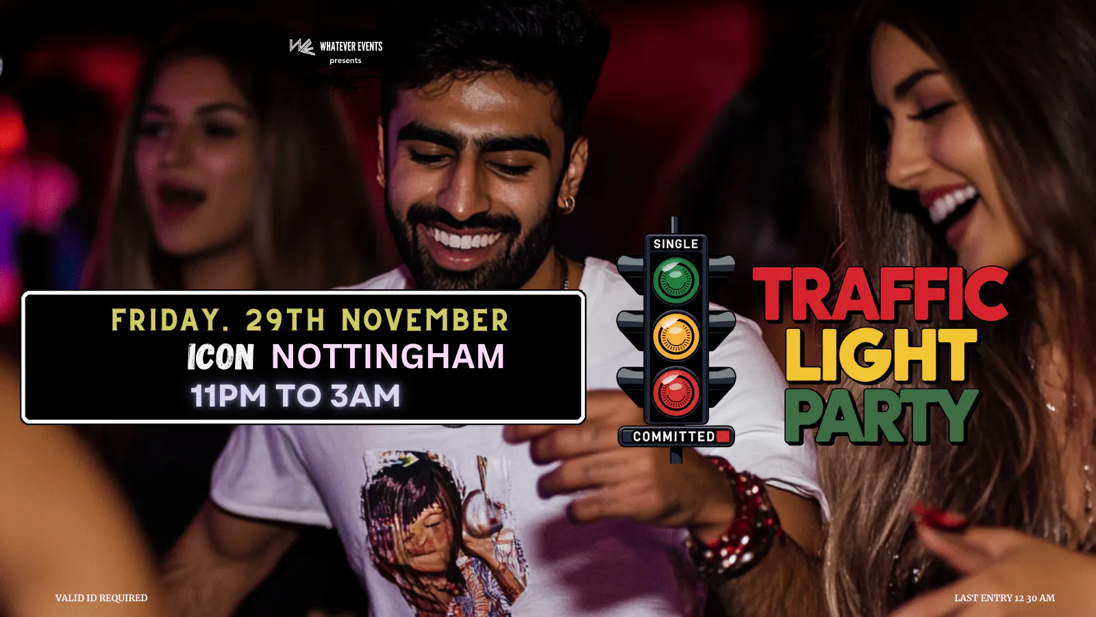 Bollywood Traffic Light Party | Icon Nottingham at ICON, Nottingham on ...