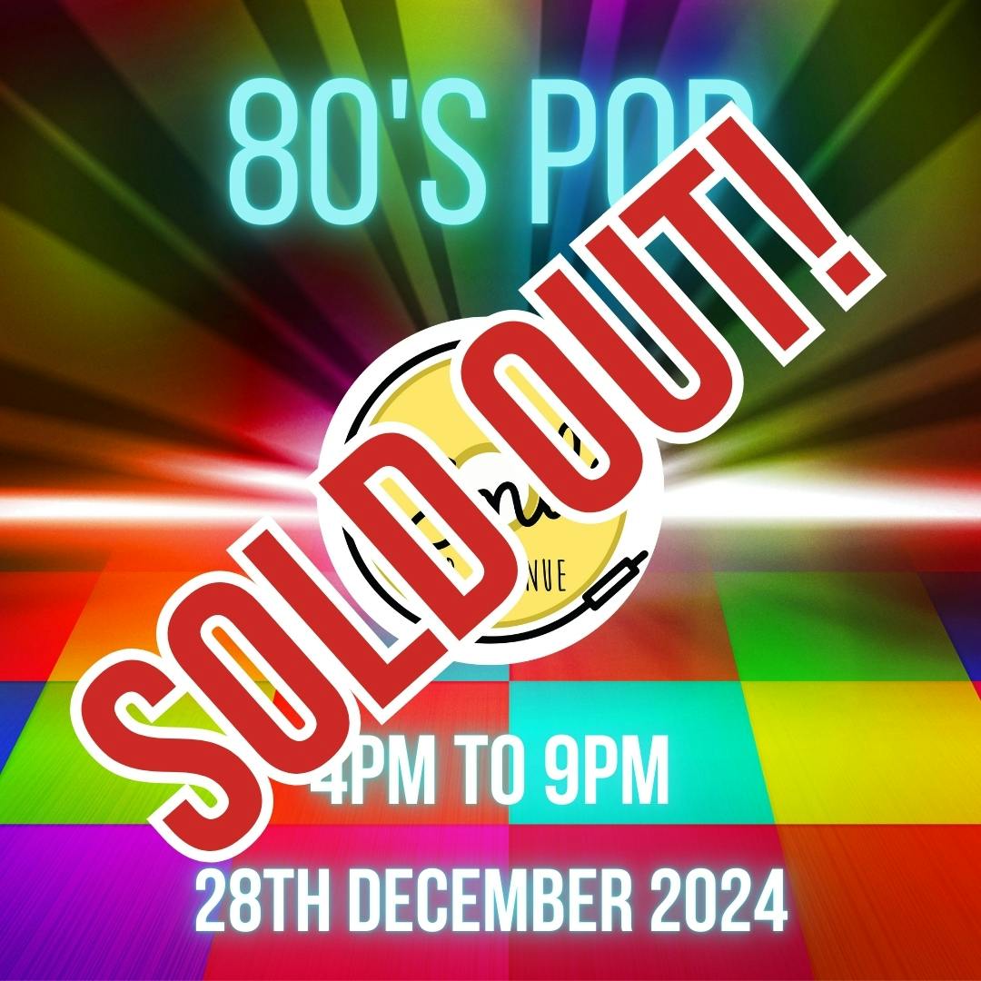 80S POP ALL OUT 80'S AFTERNOON DISCO- SOLD OUT!!! at Smile Bar and ...