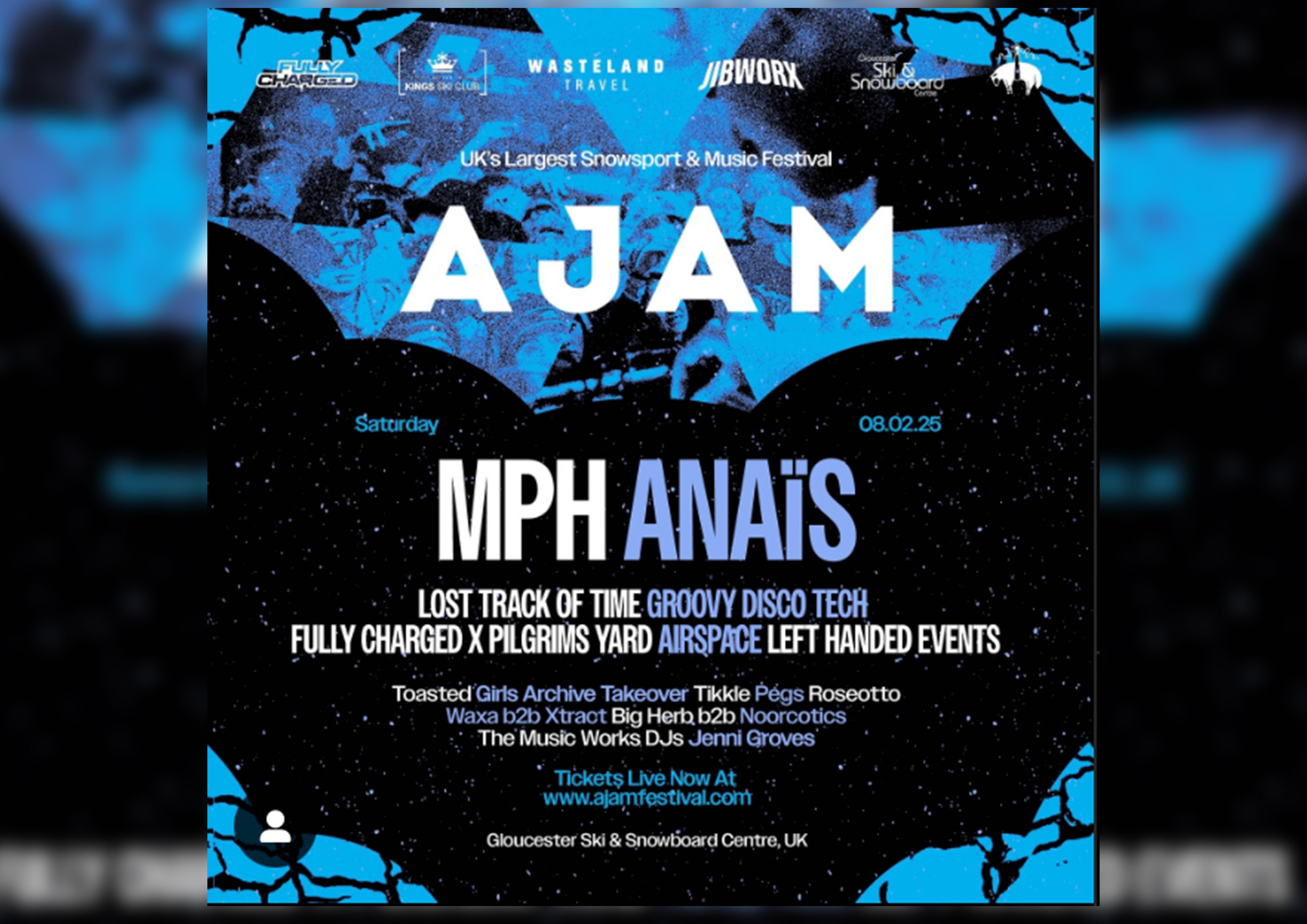 AJAM Festival 2025 at Gloucester Ski & Snowboard Centre, Gloucester on ...