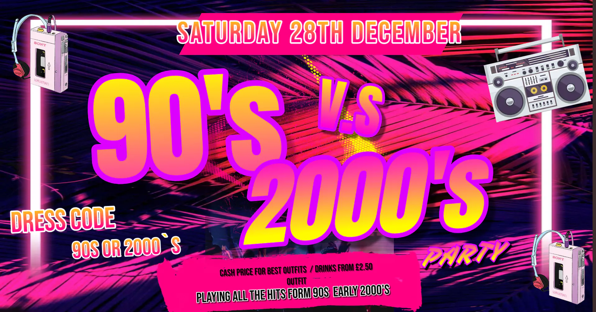 90s Vs 00's NIGHT - THROWBACKS ALL NIGHT at Liquid & Envy Oldham ...