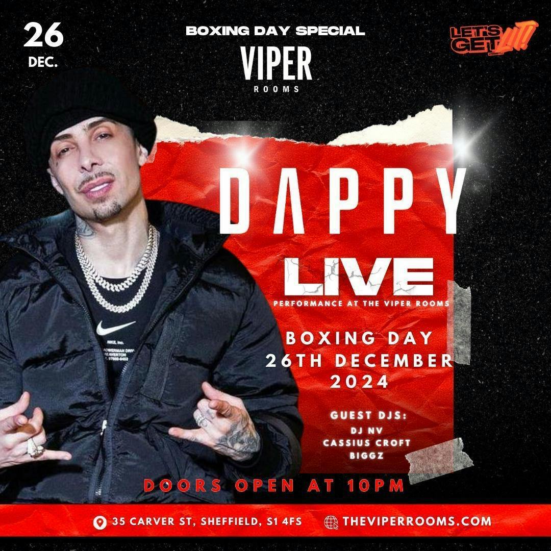 Boxing Day Special! Dappy Performs LIVE At The Viper Rooms at The Viper ...