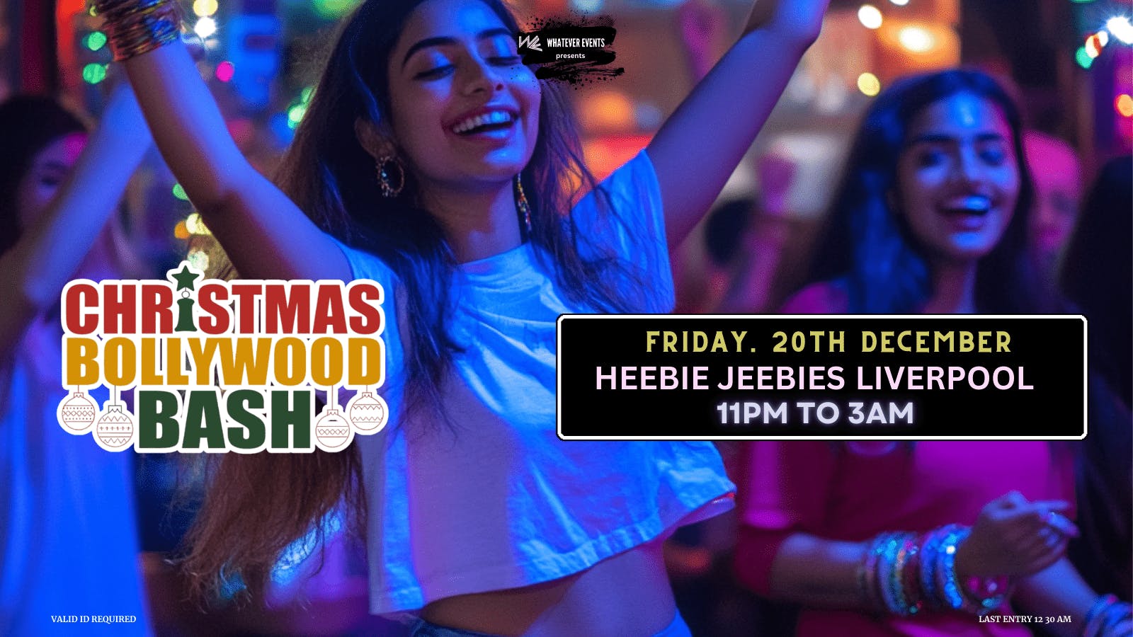 Christmas Bollywood Bash | Heebie Jeebies Liverpool at Heebie Jeebies ...