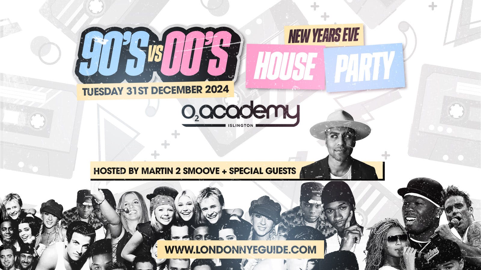 TONIGHT 10PM! The 90's & 00's NYE House Party - O2 Academy Islington at ...