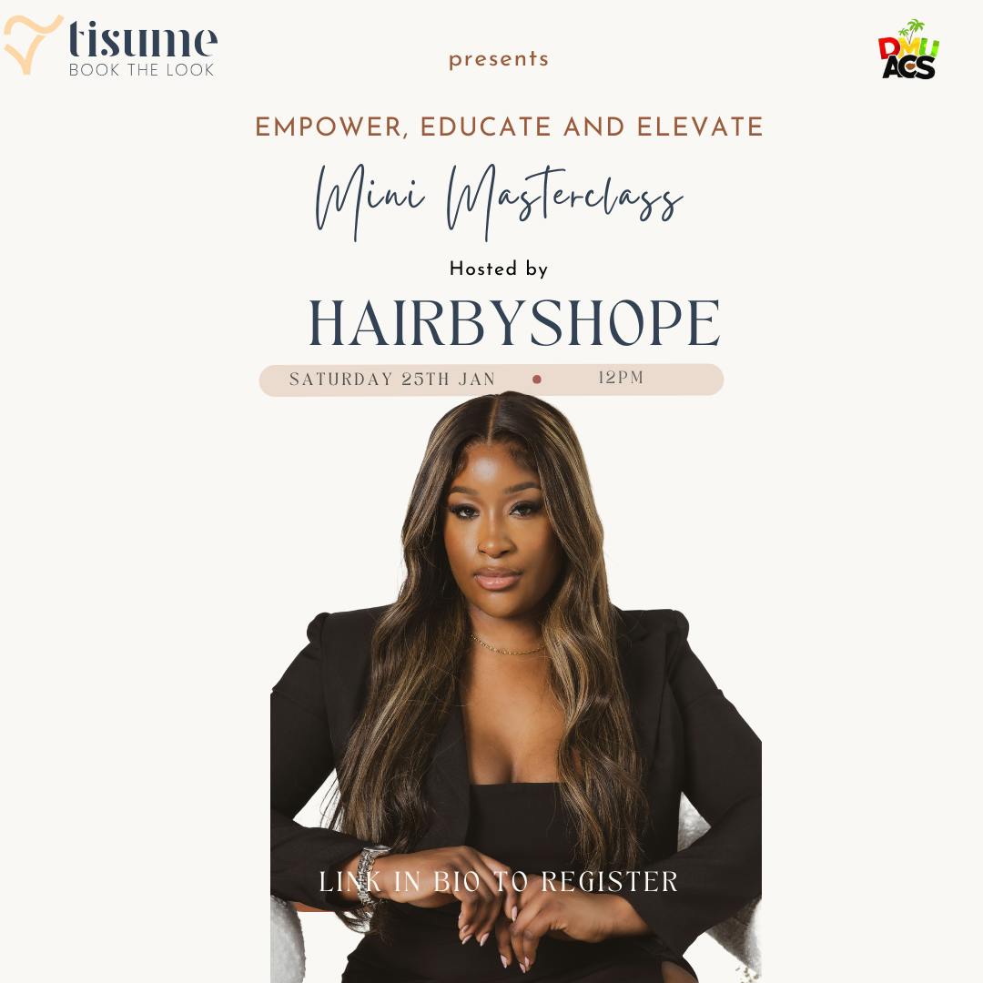 ACS MINI WIG MASTERCLASS at Mills Studio, Leicester on 25th Jan | Fatsoma