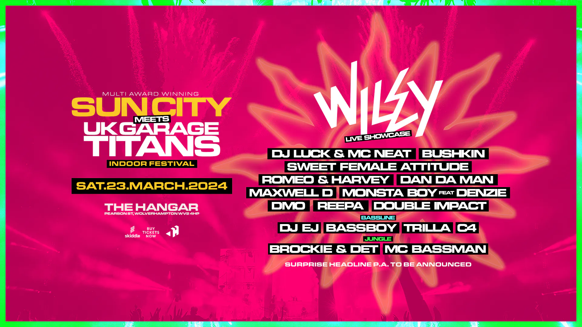 UK Garage Titans Meets Suncity - UKG Daytime Indoor Warehouse Party at ...
