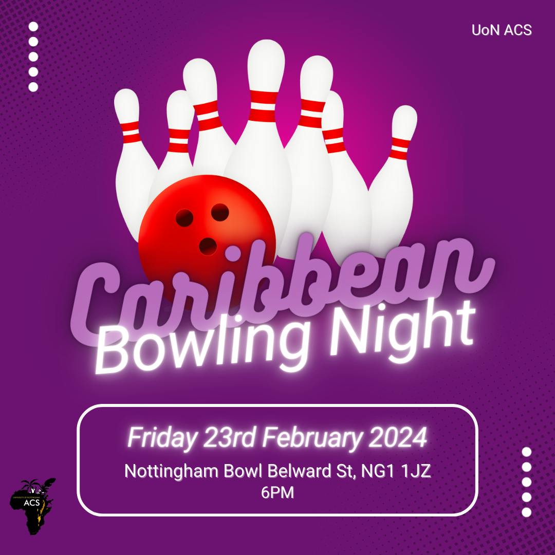 Caribbean Bowling Night!! at Nottingham Bowl, Nottingham on 23rd Feb ...