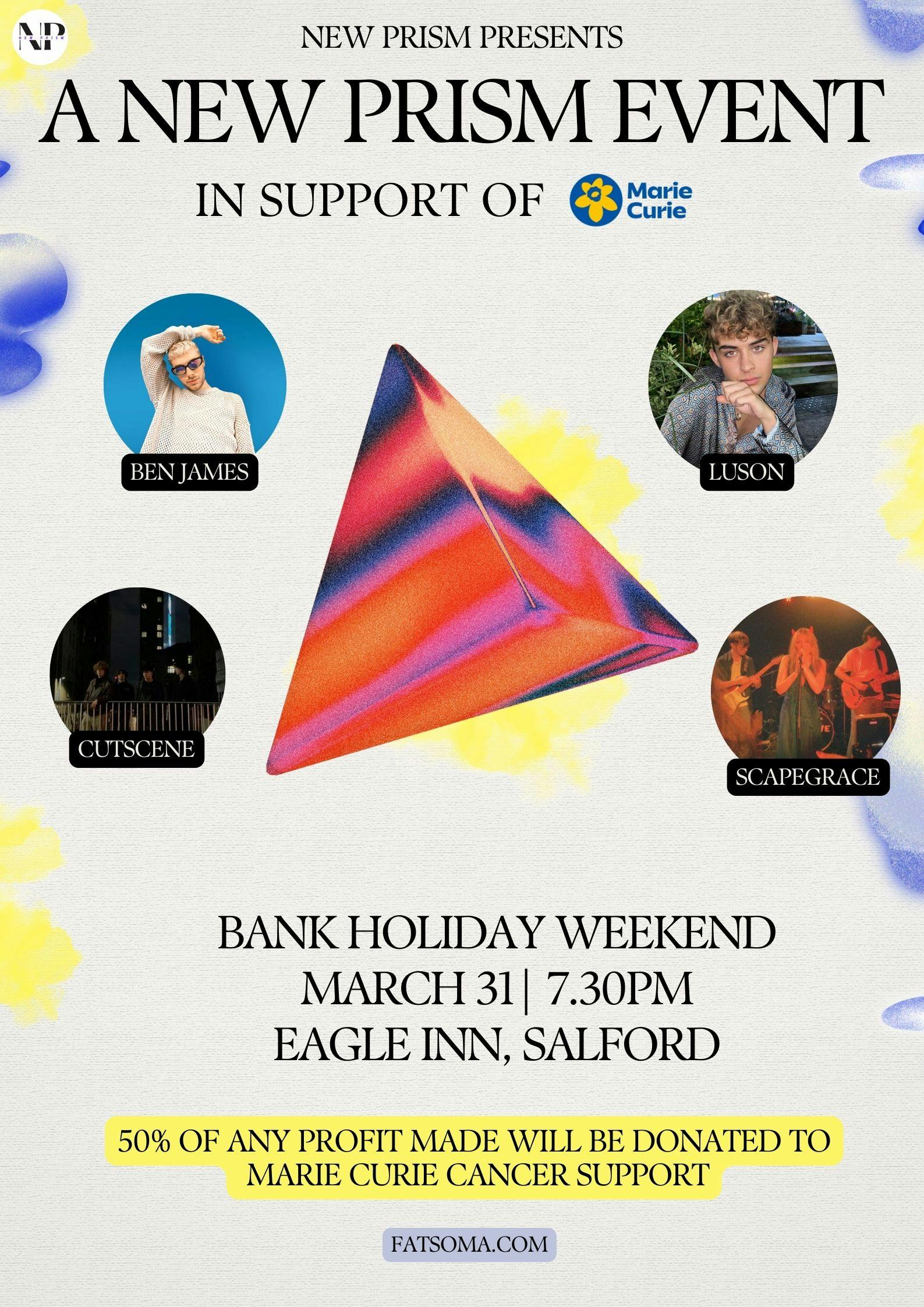 NEW PRISM PRESENTS - A NEW PRISM EVENT at Eagle Inn, Salford on 31st ...