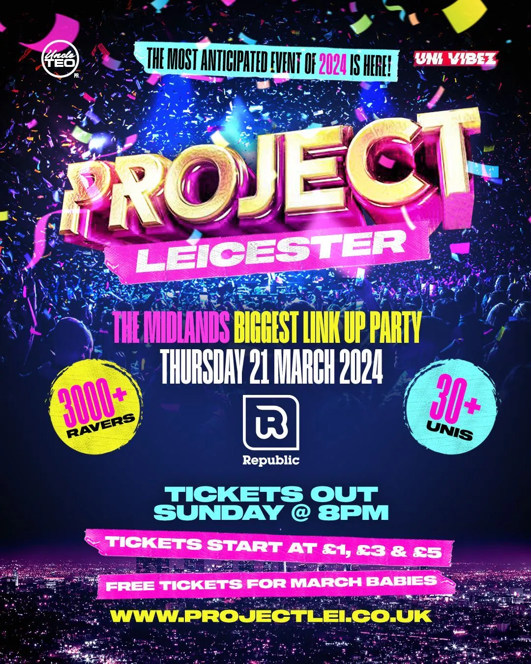PROJECT LEICESTER [NEXT PHASE OUT NOW] at Club Republic, Leicester on ...